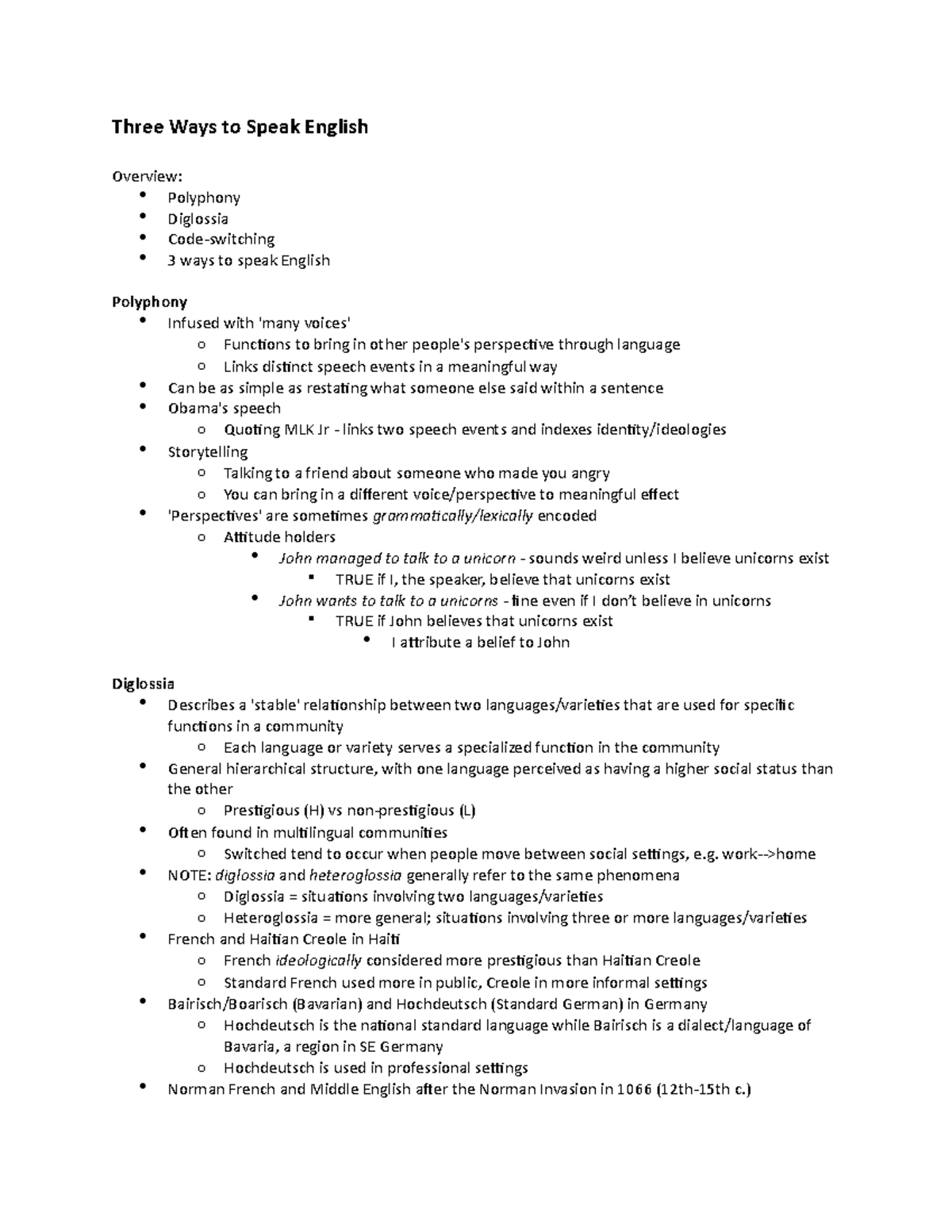 Three Ways to Speak English - Three Ways to Speak English Overview ...