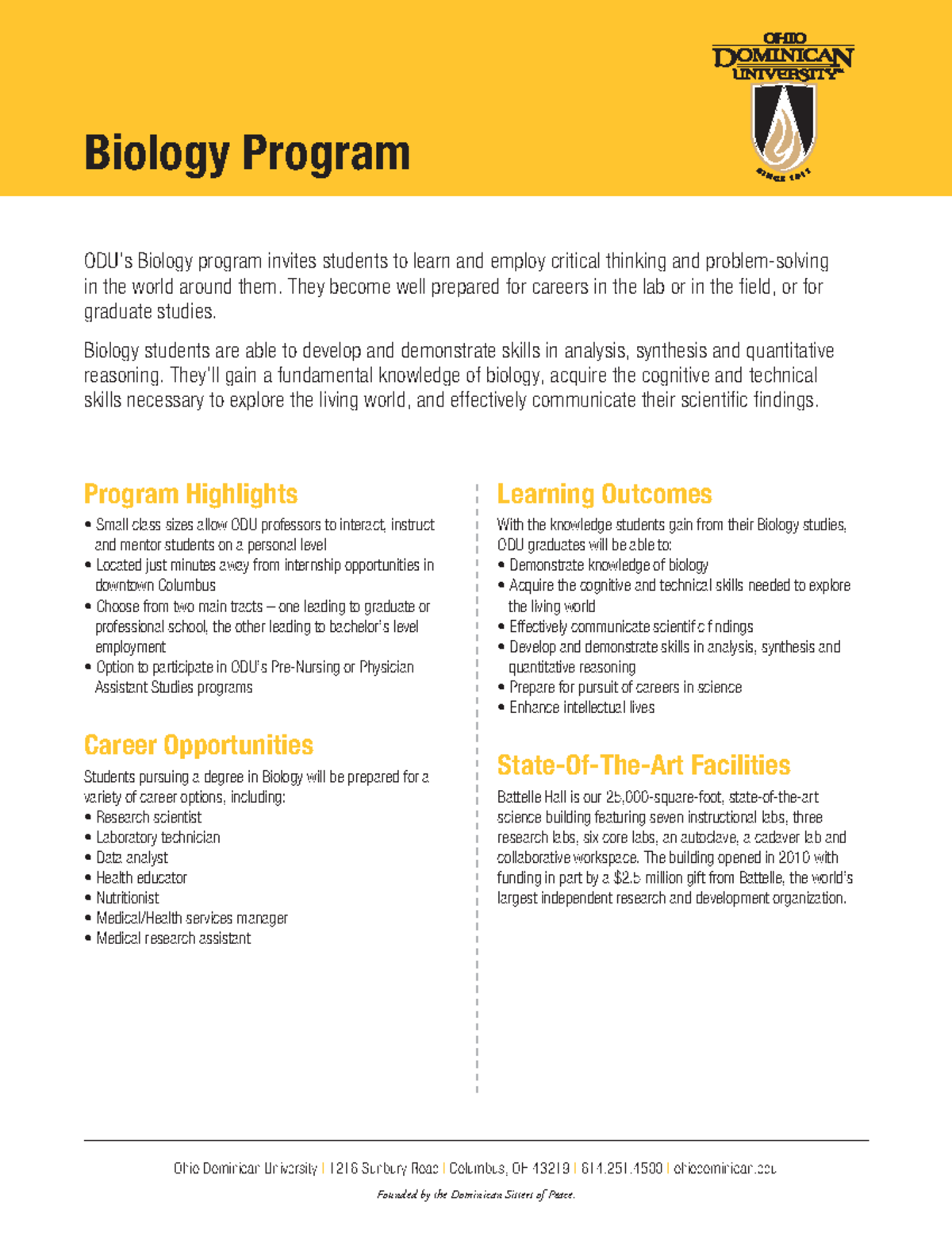 Biology - It is very helpful - ODU’s Biology program invites students ...