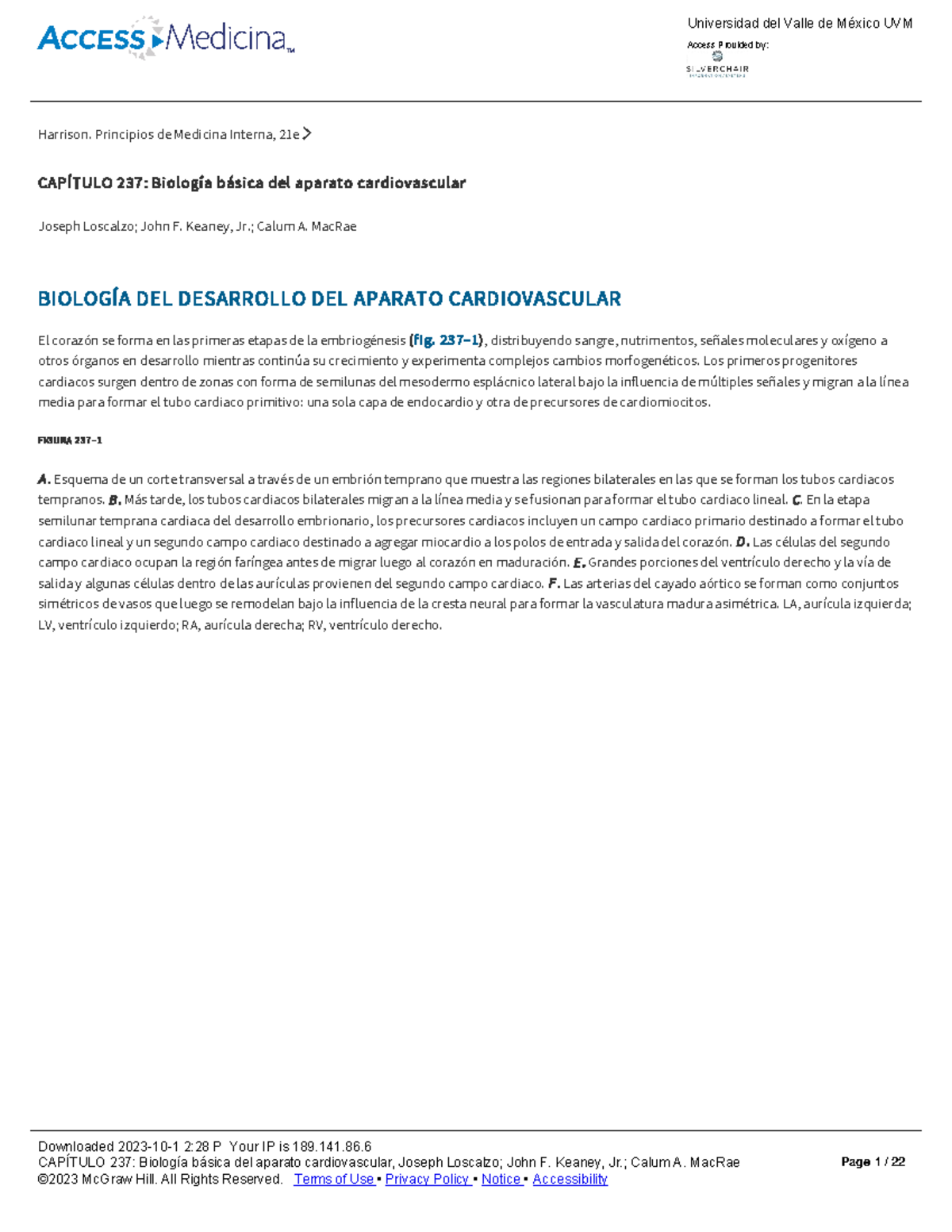 Capítulo 237 Biología básica del aparato cardiovascular - Harrison ...