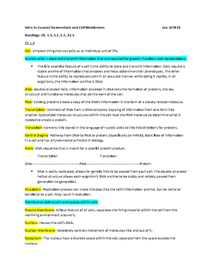 Energy - BIOL 1107 - Studocu