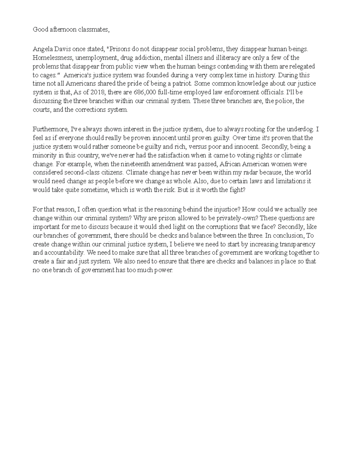 4-1 Discussion - Create one initial post and follow up with at least ...