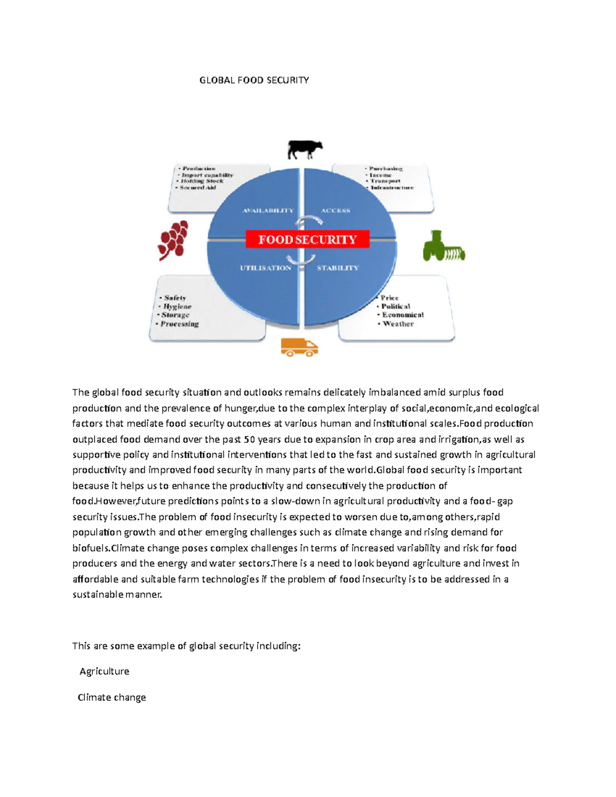 Global-FOOD-SEC-WPS-Office - GLOBAL FOOD SECURITY The global food ...