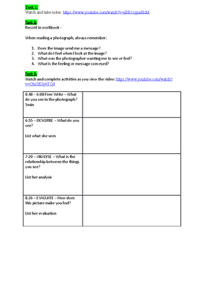 Aboriginal Research Task - Aboriginal Research Task Make ½-1 A4 page ...