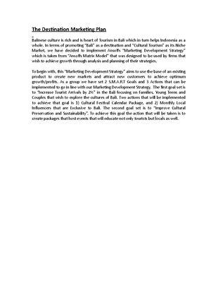 MG206 MST Summary - UNIT 1 FIVE CORE MARKETING CONCEPTS. Written on the ...