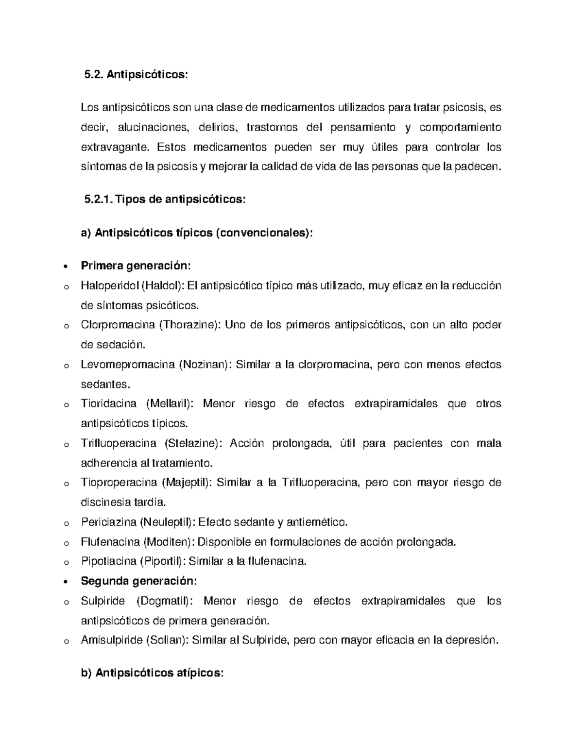 Antipsicoticos - información clara y concisa sobre los fármacos ...