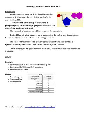 DNA Quiz ESL - Bilingual studies for ESL students - DNA QUIZ NAME - Studocu
