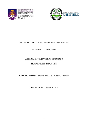 Brain Drain [ ECO 261 ] - INDIVIDUAL PROJECT REPORT ECO 261 ( ECONOMIS ...