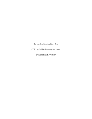 CYB-320 7-2 Project Two - Jacob Stiver CYB- 7-2 Project Two Submission ...