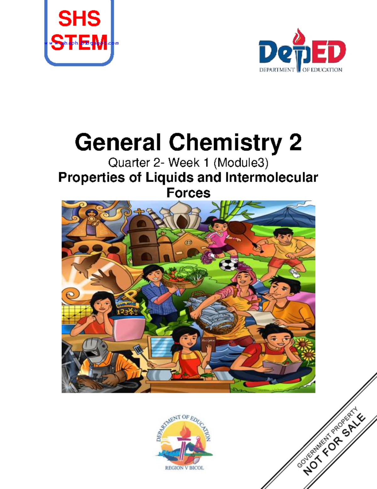Gen Chem 2 Q2 Module 3a - Properties of Liquids - General Chemistry 2 ...