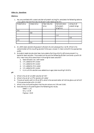 PM130 Tutorial 3b Questions + answers - Tutorial 3b. Questions. 1. A ...