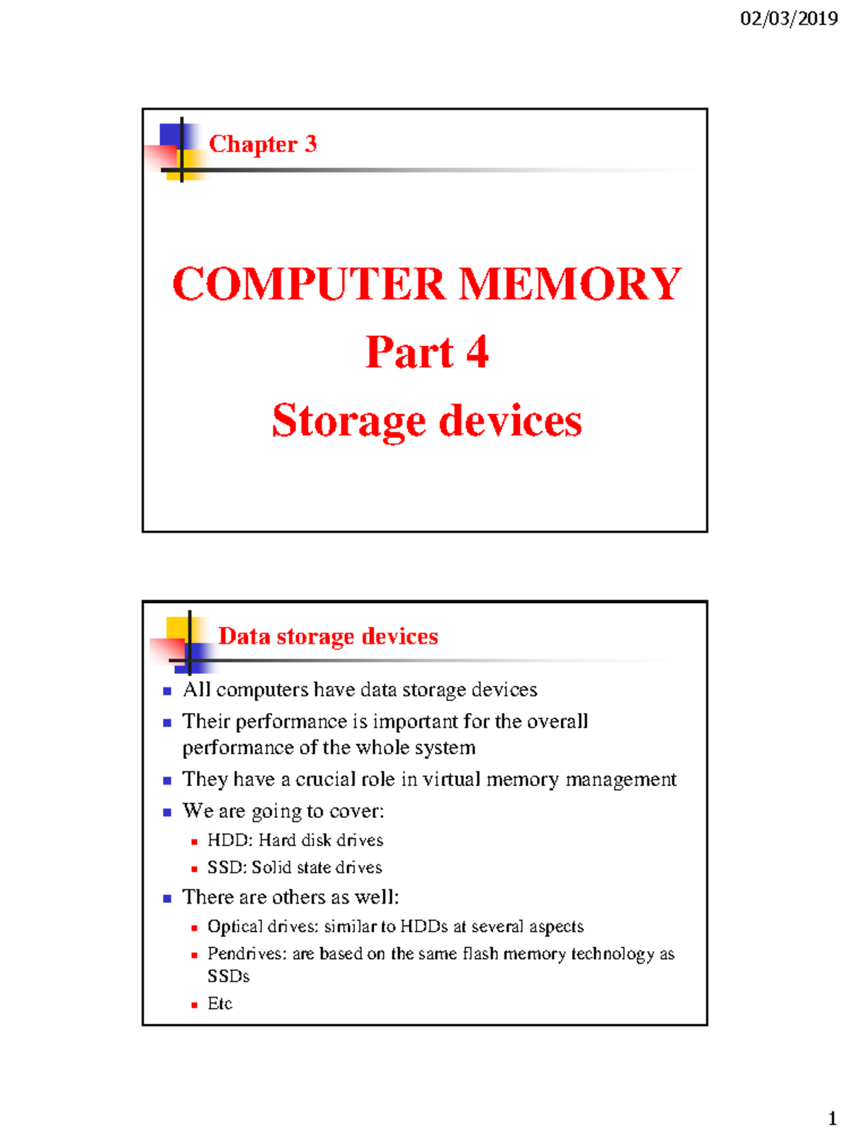 Chapter-01-kiến trúc máy tính và hợp ngữ - Chapter 3 COMPUTER MEMORY ...