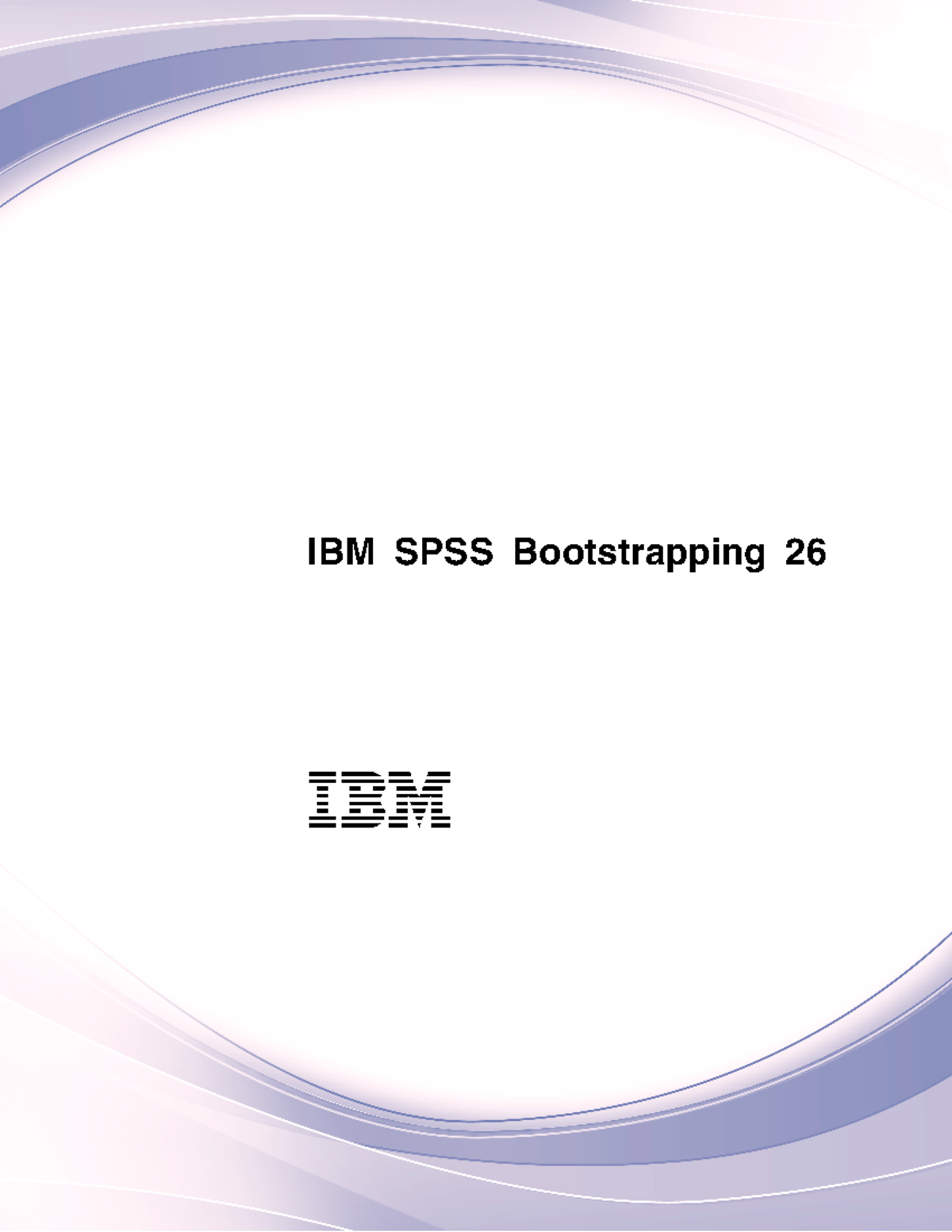 IBM SPSS Bootstrapping - 1989, 2019 1 および上限として使用します (必要に応じて、ブートストラップ値を補間します)。バイアス補正加速 - Studocu