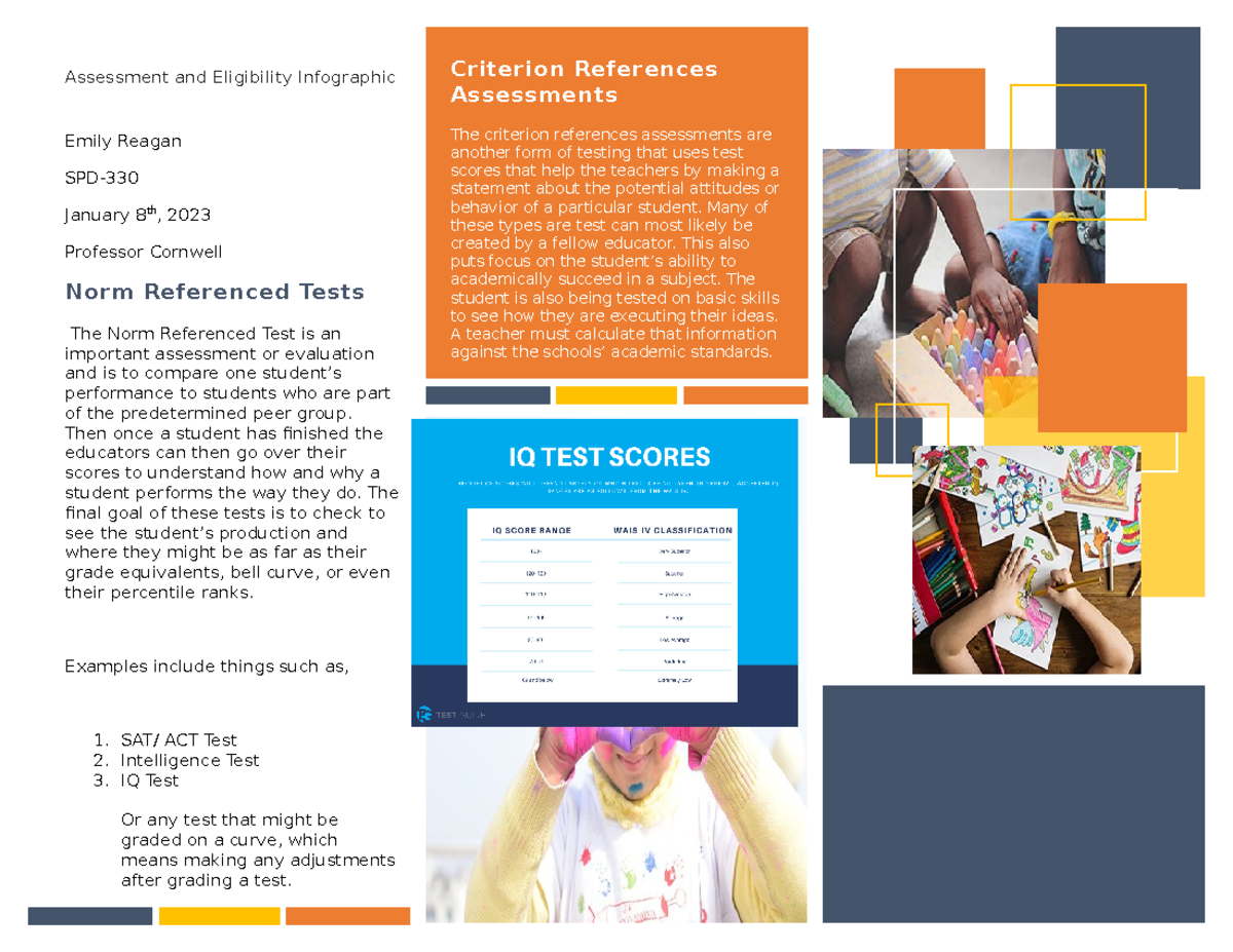 WEEK 5 brochure - Notes - Assessment and Eligibility Infographic Emily ...
