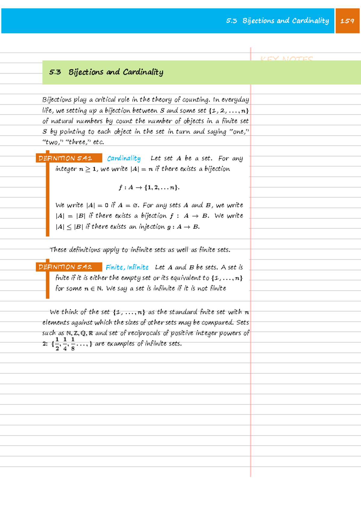 basic mathematics introduction notes ,bsc maths - KEY NOTES 5 ...
