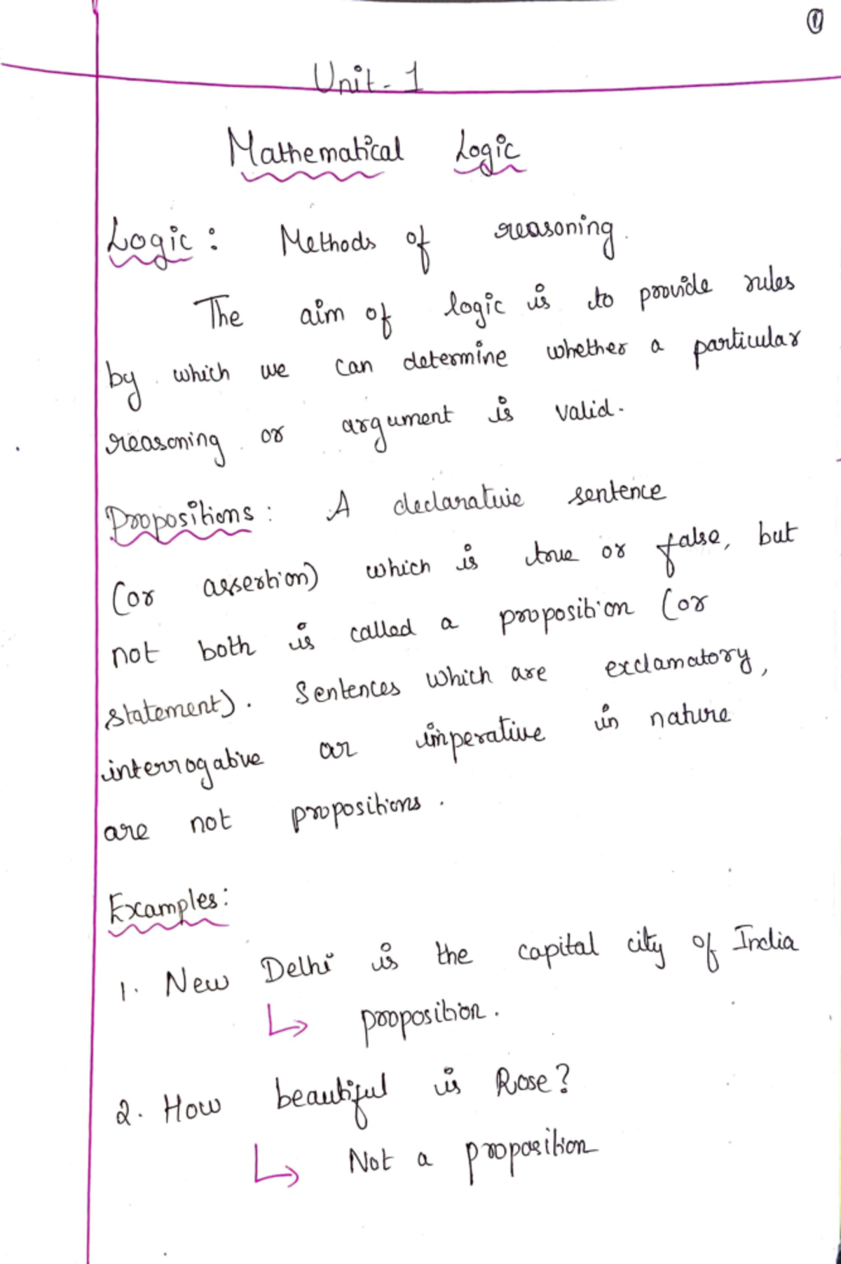 Mathematical logic - notes - C) 10 ll : V'-(-' 3LQ,OJ,On1•. ~e, olm ob ...