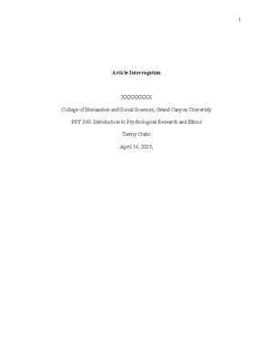 Visual Literature Review - Visual Literature Review College of ...