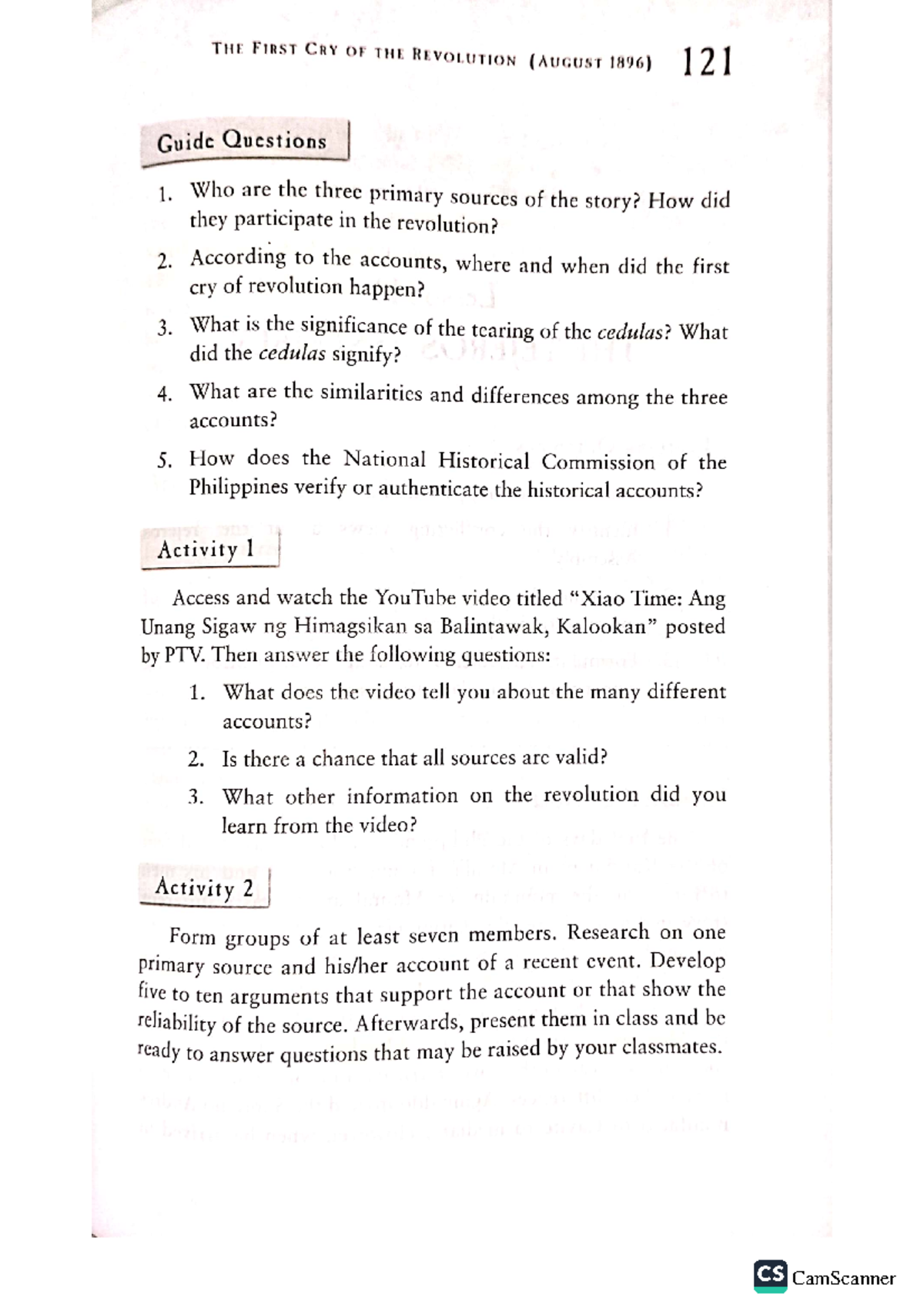 Lesson 9 - BATIS: Sources in Philippine History (2018) Author: Jose ...