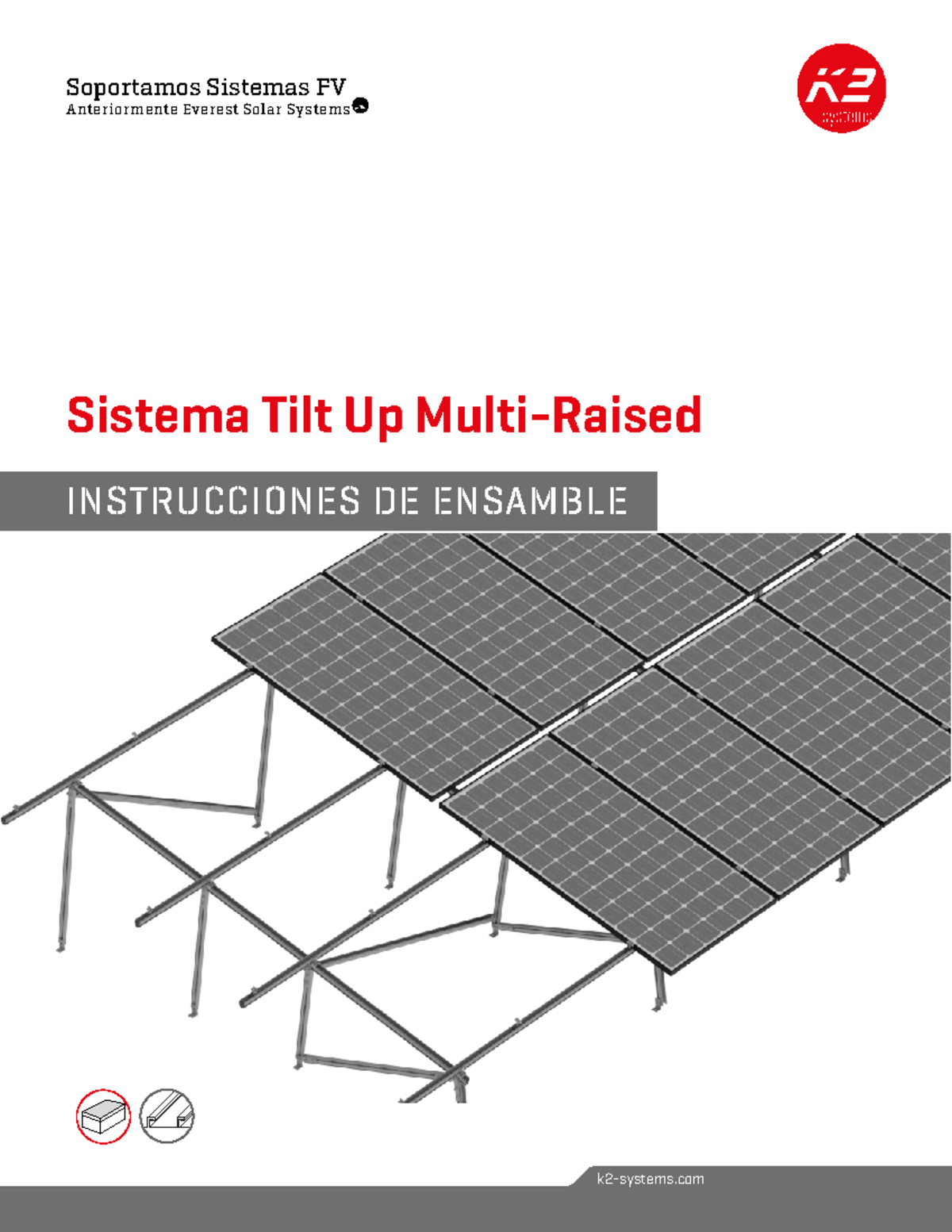 K2 Instrucciones de ensamble Tilt-Up-Multi-Raised MX01-0721 - k2 ...
