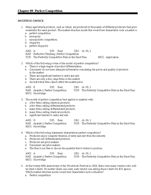Eco 201 Module 2 Quiz - M/C with answers - 1. Specialization and ...