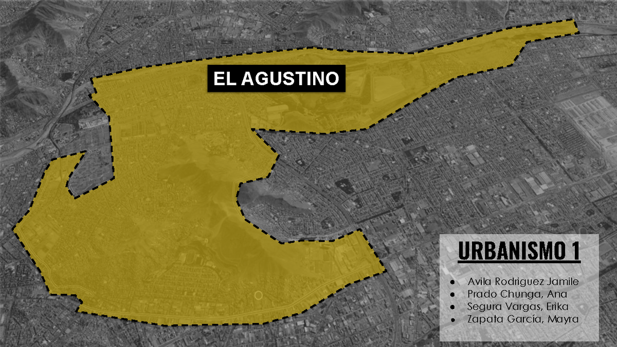 460258761 Analisis y Propuesta Urbana del Distrito El Agustino - 1 EL ...