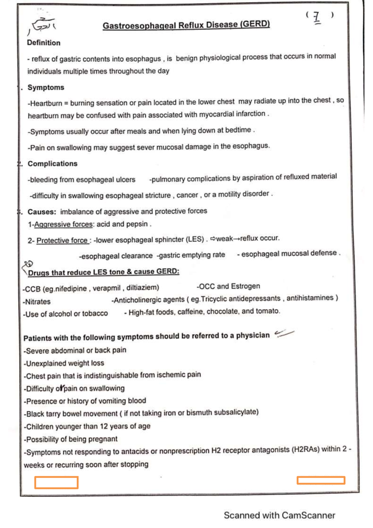 GERD - GERD - Clinical Pharmacy - Studocu
