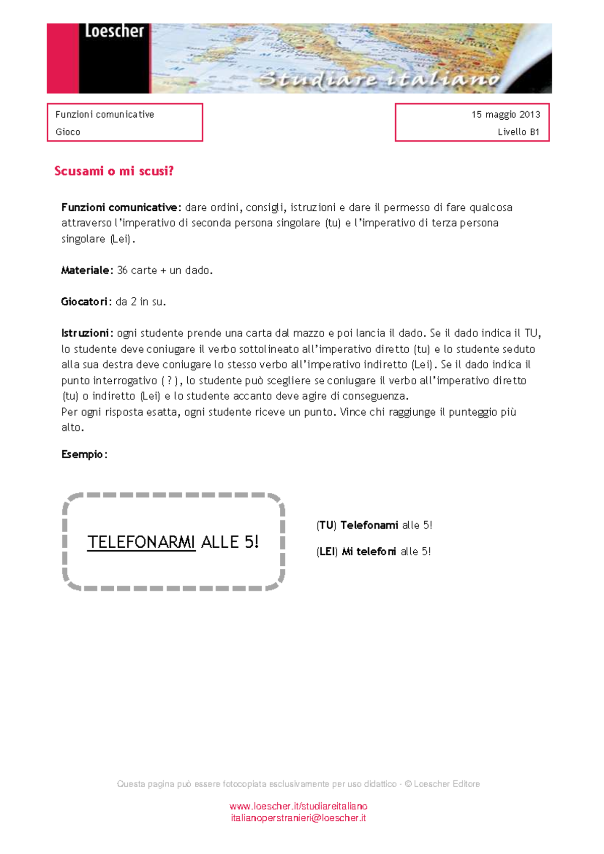 Scusami-mi-scusi - italiano - ####### Questa pagina può essere ...