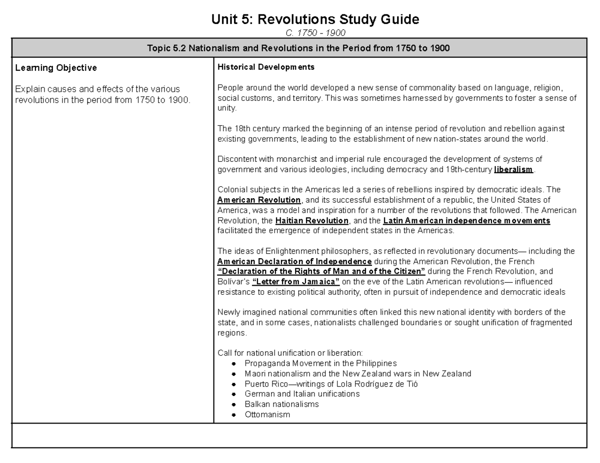 Copy of Emily Truex - W1 52 Reading Guide - 5594791.2 Guide - Unit 5 ...