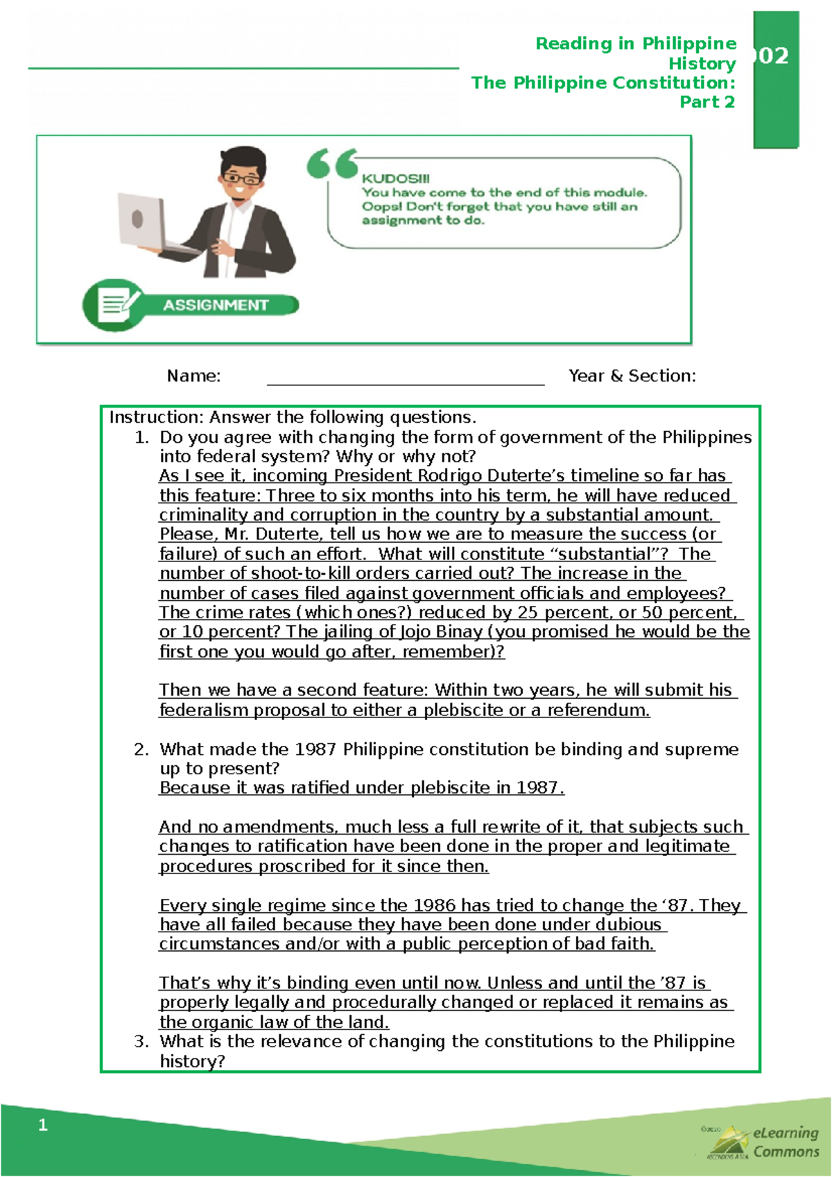 06 Ge 2 Week 14 Assignment Name