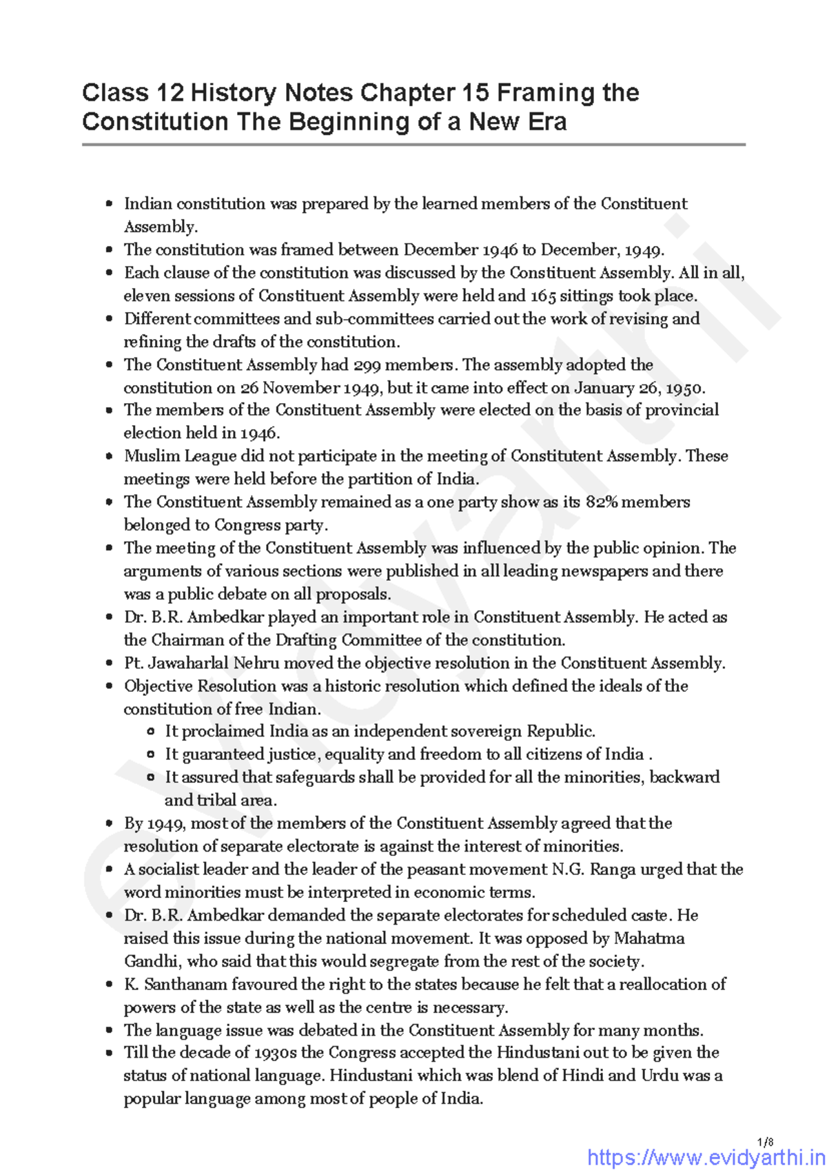 Notes Chapter 15 Framing the Constitution The Beginning of a New Era ...