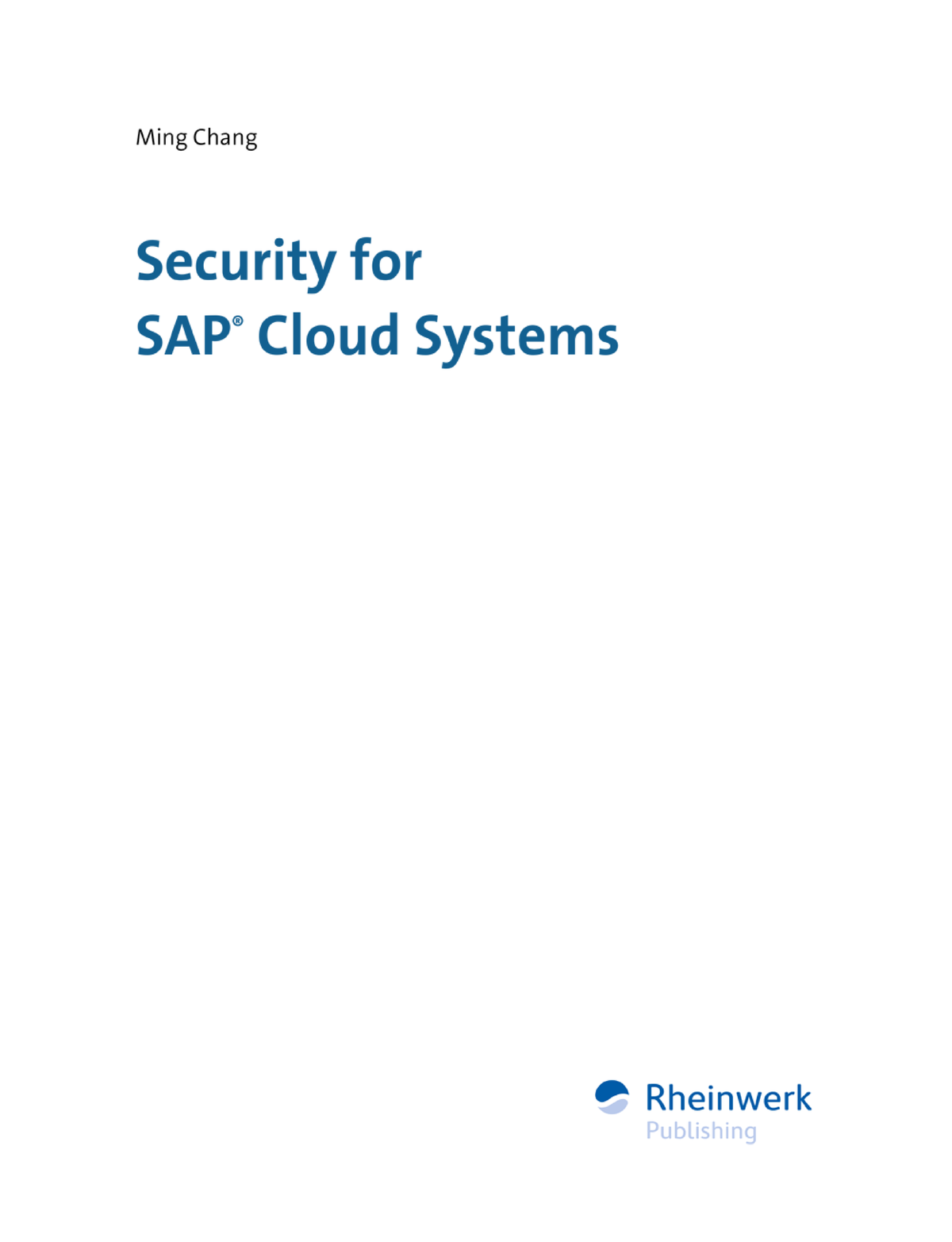 Basis - Security for SAP Cloud Systems - Asset Management - Studocu