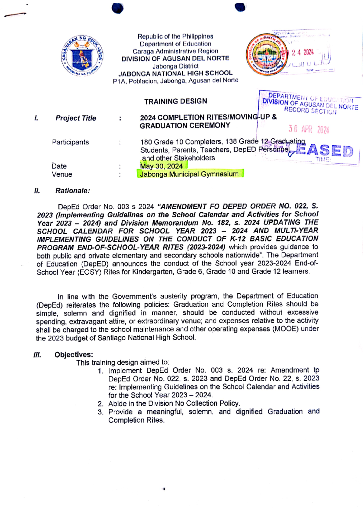 Training Design - BSBA-Human Resource and Managent - Studocu