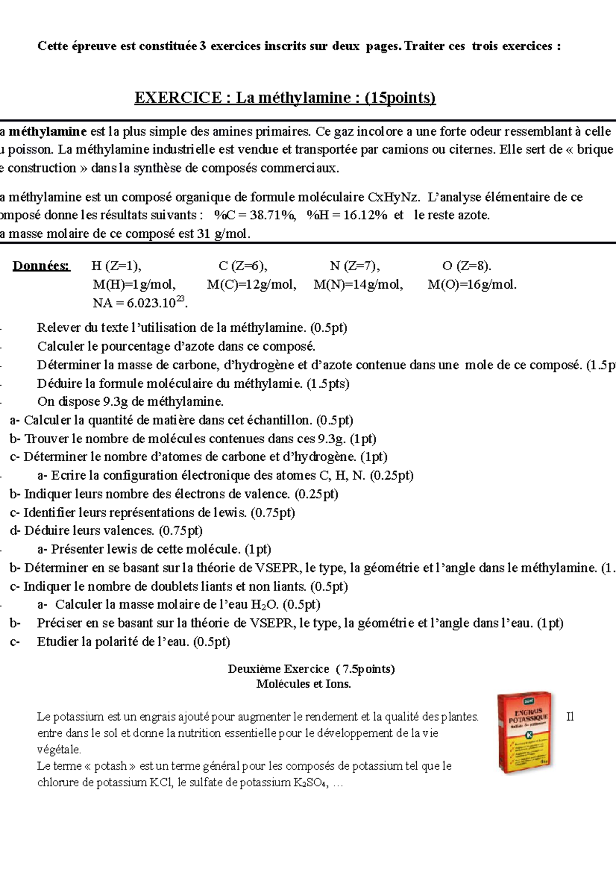 eb10molecule-metylamine-cette-preuve-est-constitu-e-3-exercices