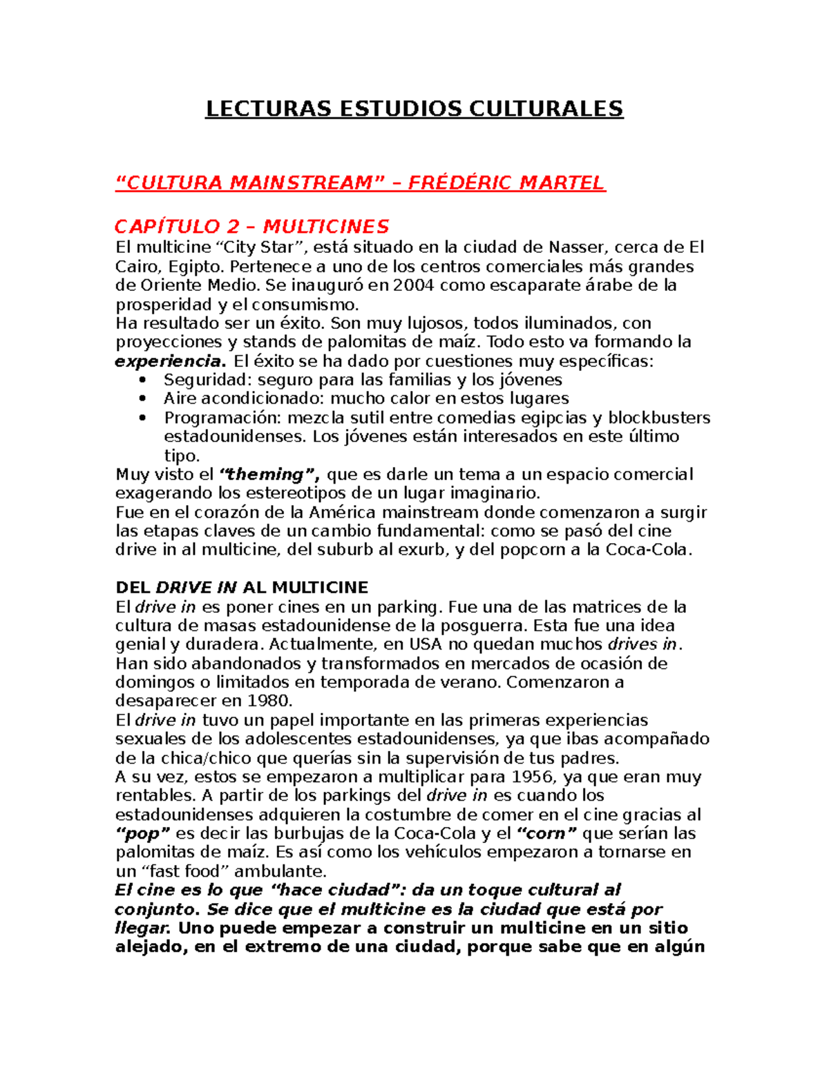 Lecturas - EC - Resumen - Estudios Culturales - Universidad Católica ...