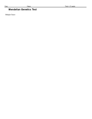 Gr. 11 Biology - Exam Review - Grade 11 Biology Key Concepts Review ...