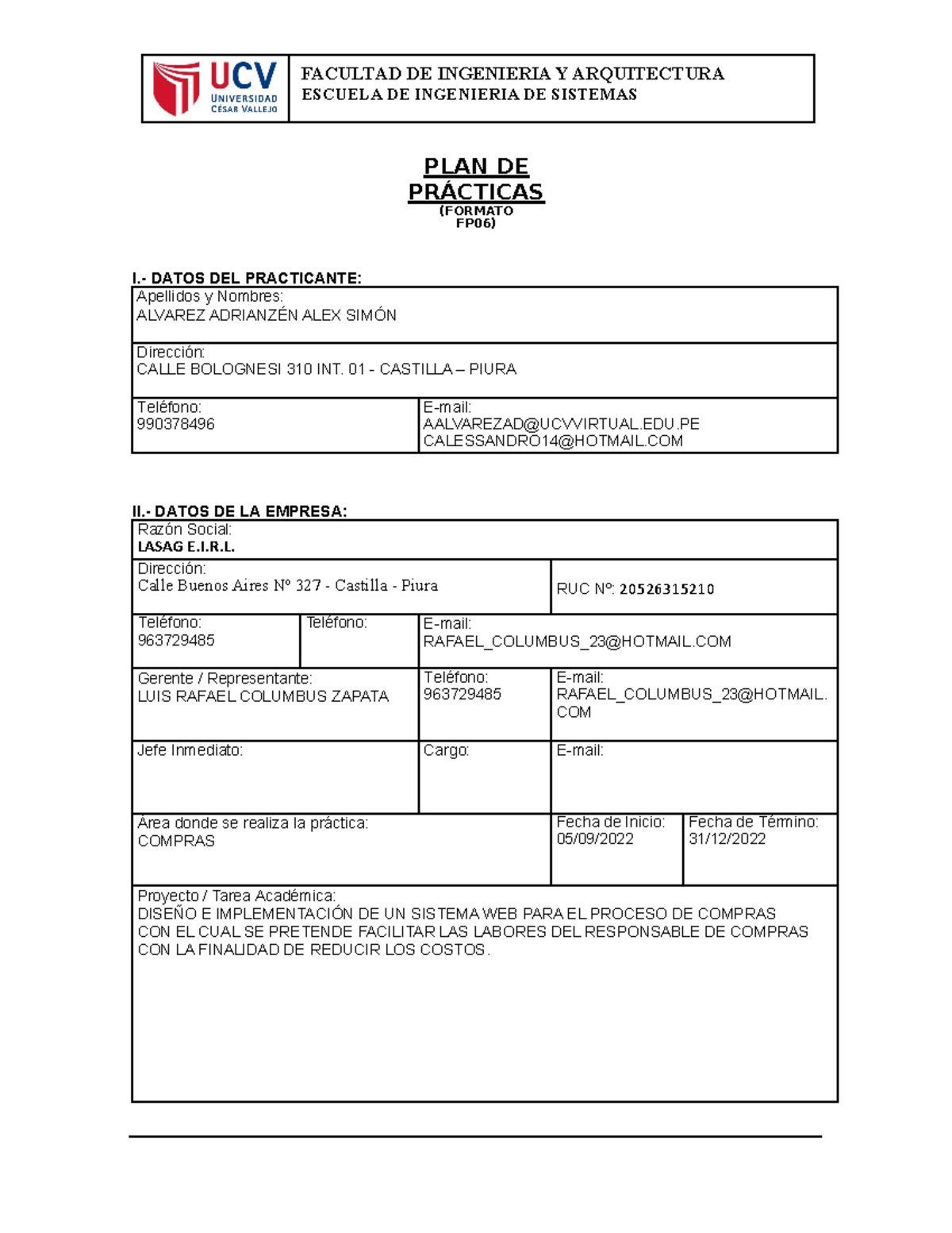 PPP1-C1-PRA03-PLAN Practicas- Alvarez Adrianzén ALEX Simón - PLAN DE ...