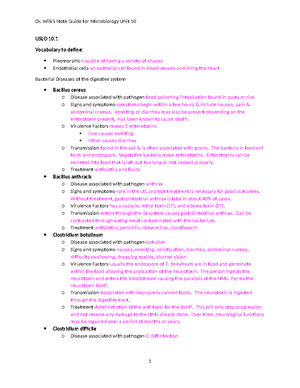 Microbio Exam two study guide answers - Microbiology Exam Two Study ...