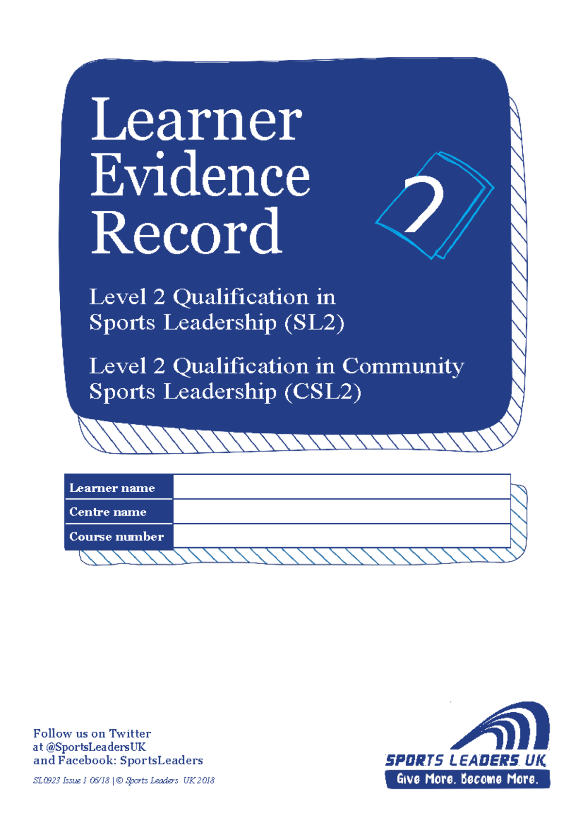 Learner evidence record - Learner Evidence Record Level 2 Qualification ...