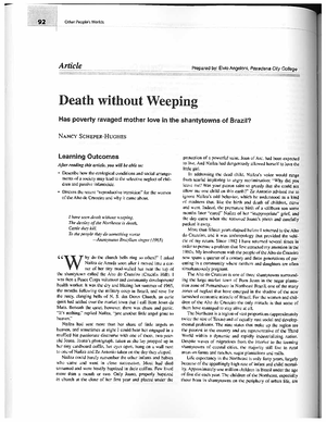 ANTH Chapter 3 - Jessie Fredlund - ANTH Chapter 3: Fieldwork and ...