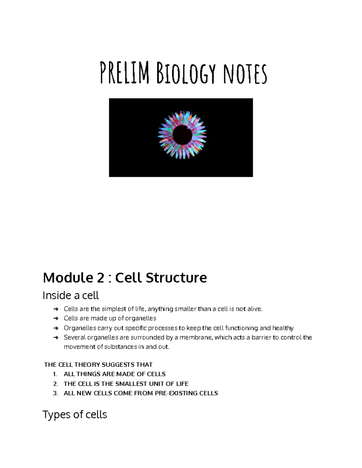 2020 P BIO - Biology Modules 2, 3 & 4 Summary - PRELIM Biology notes ...