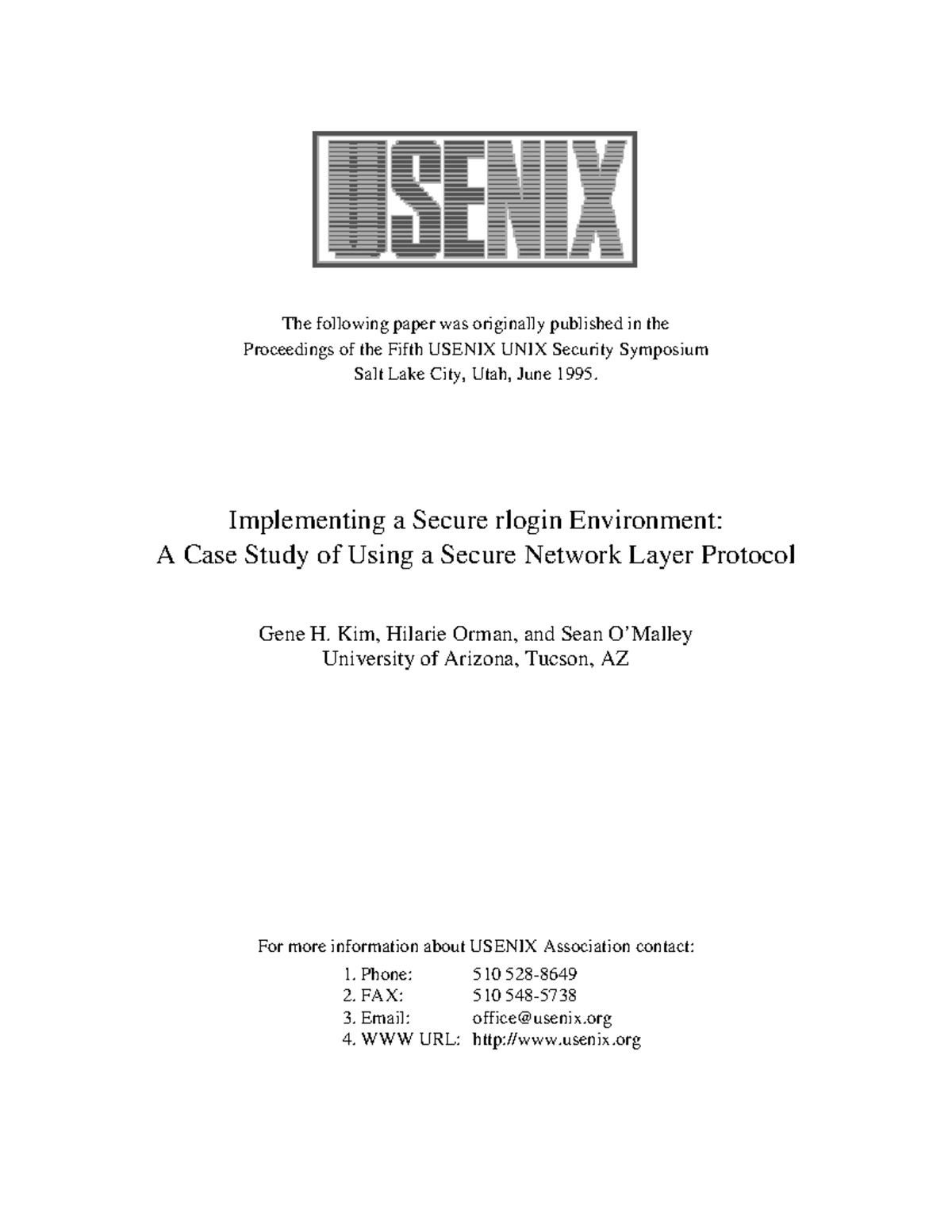 Case study - The following paper was originally published in the ...