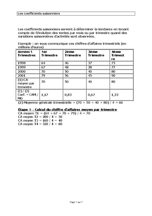 Methode Mayer - TD gestion - L’évolution de la demande et donc des ...