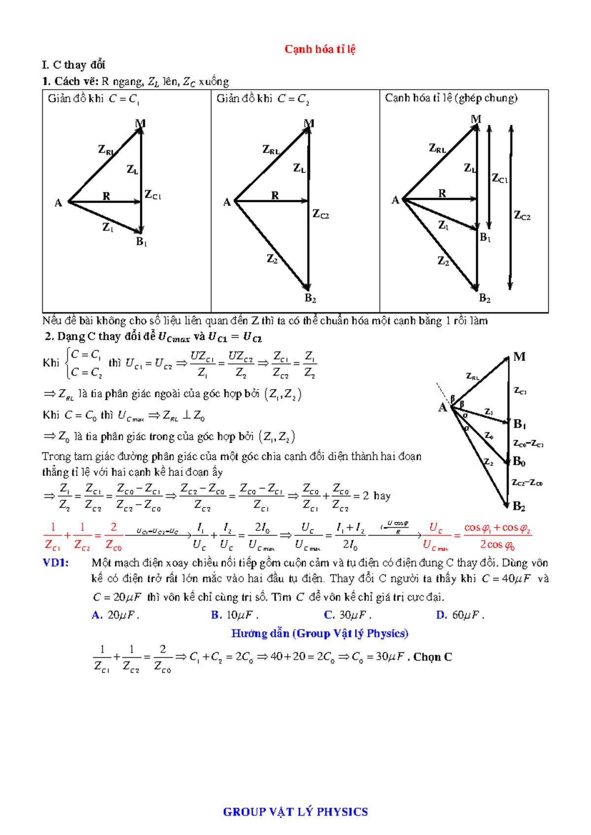 6. Cạnh hóa tỉ lệ (đề) - mnnnm - Cạnh hóa tỉ lệ I. C thay đổi Cách vẽ ...