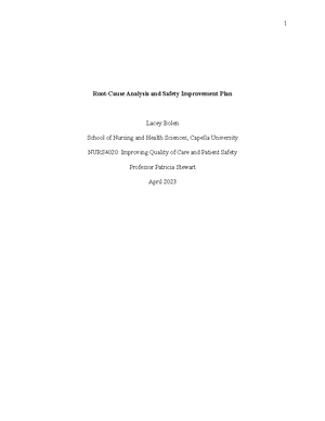 4900 assessment 3 - Assessing the Problem Technology, Care Coordination ...