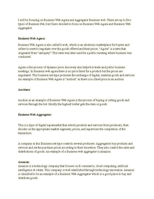 Unit 1. Discussion Forum - DISCUSSION FORUM ASSIGNMENT UNIT 1 In the ...