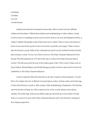 Hum 100 - Module 2 Project Proposal - Module 2 Project Proposal ...