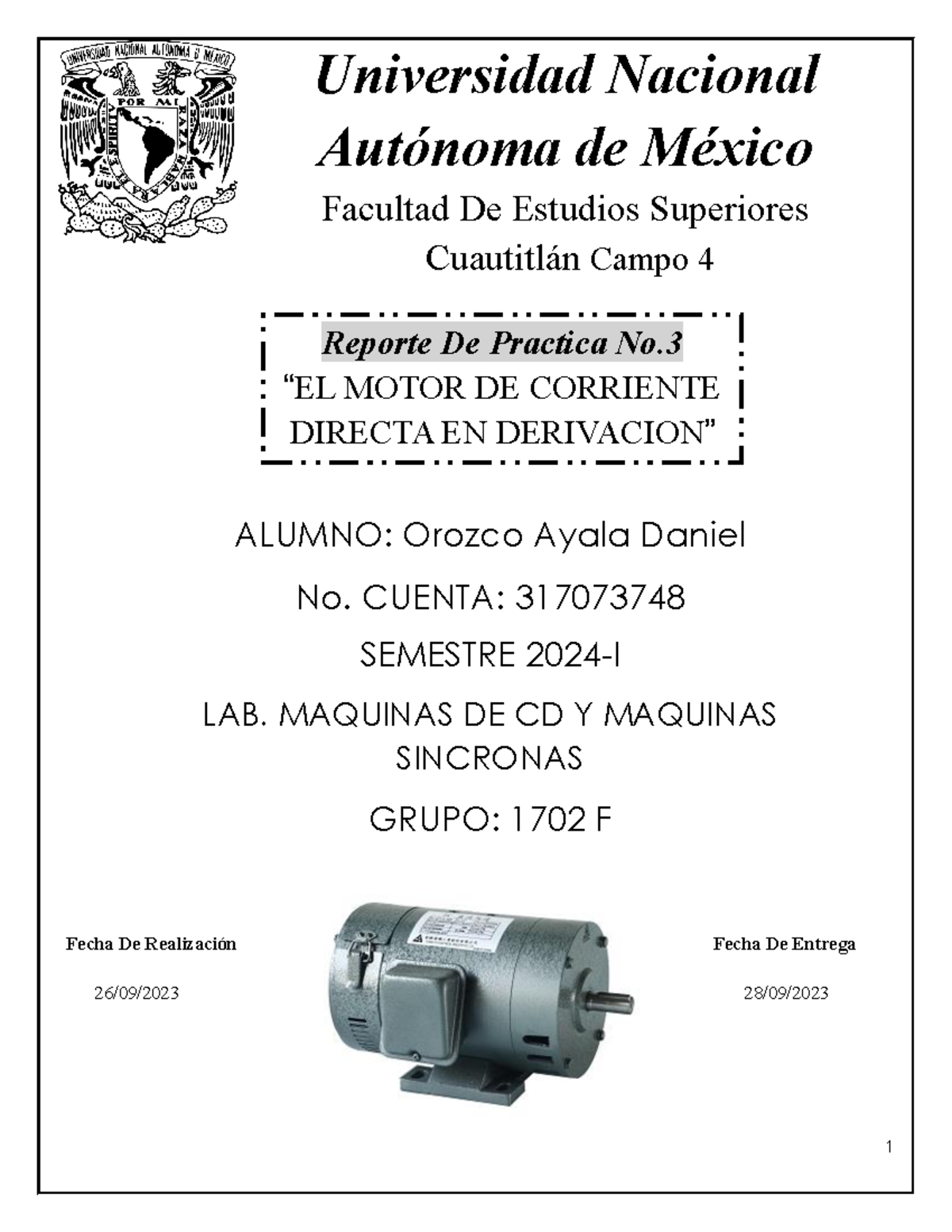 Reporte de parctica 3 - previo - Universidad Nacional Autónoma de ...