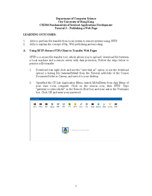 CS2204-2324A-CW3 - assignment-JavaScript - 1 - CS 2204 Fundamentals of Internet Application ...