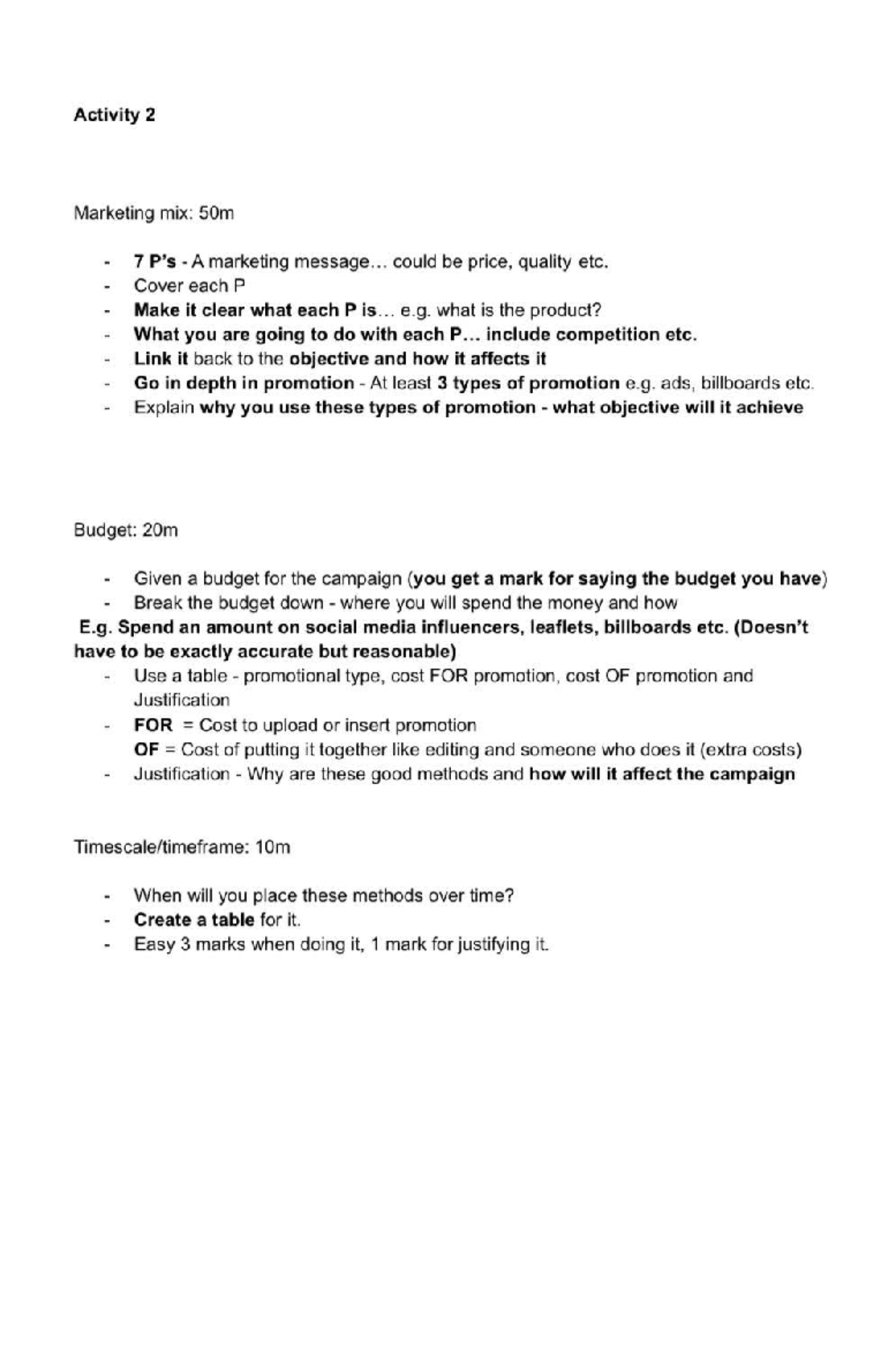 Activity 2 notes - ... - 5 - Studocu