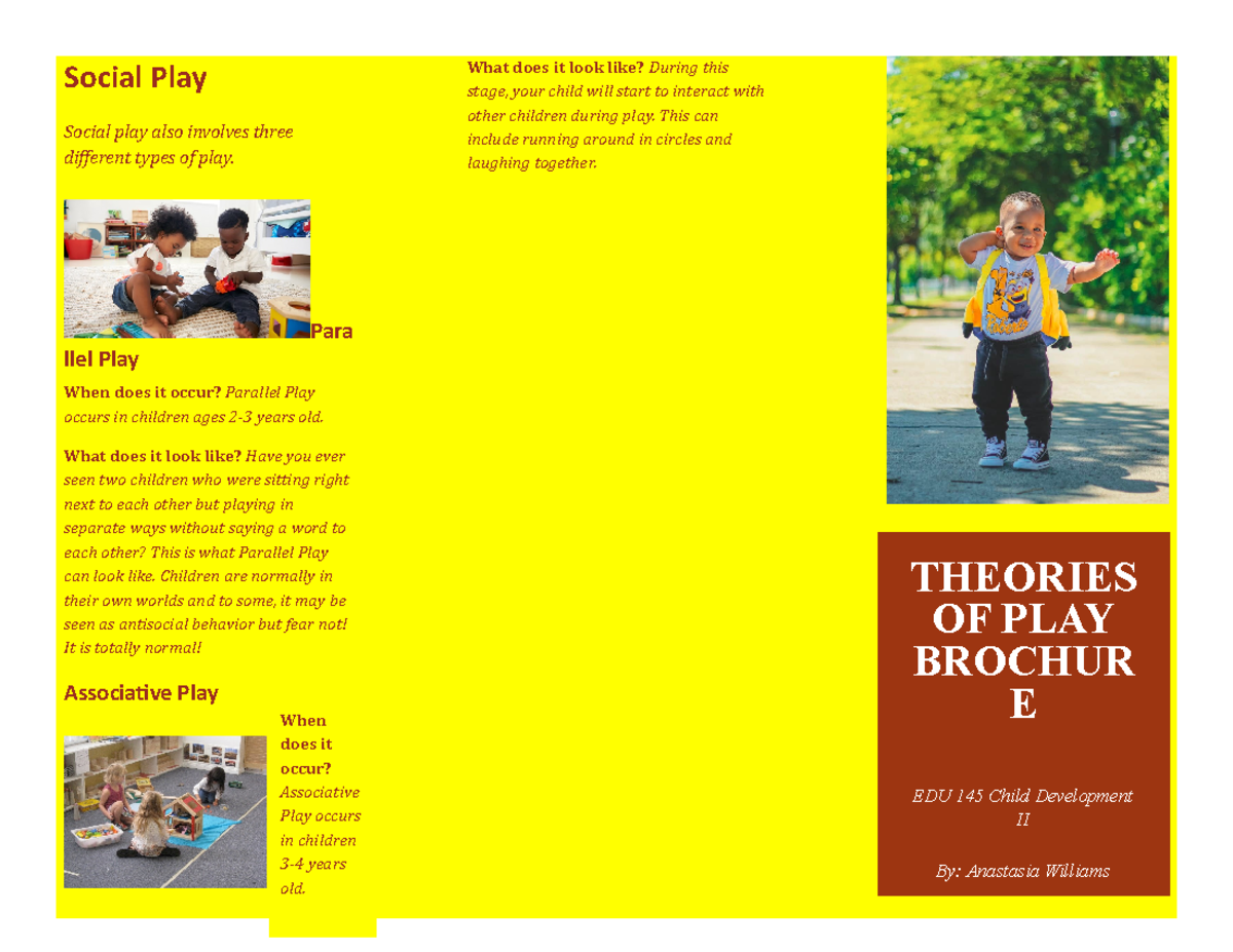 Therories of play brochure Final - Social Play Social play also ...