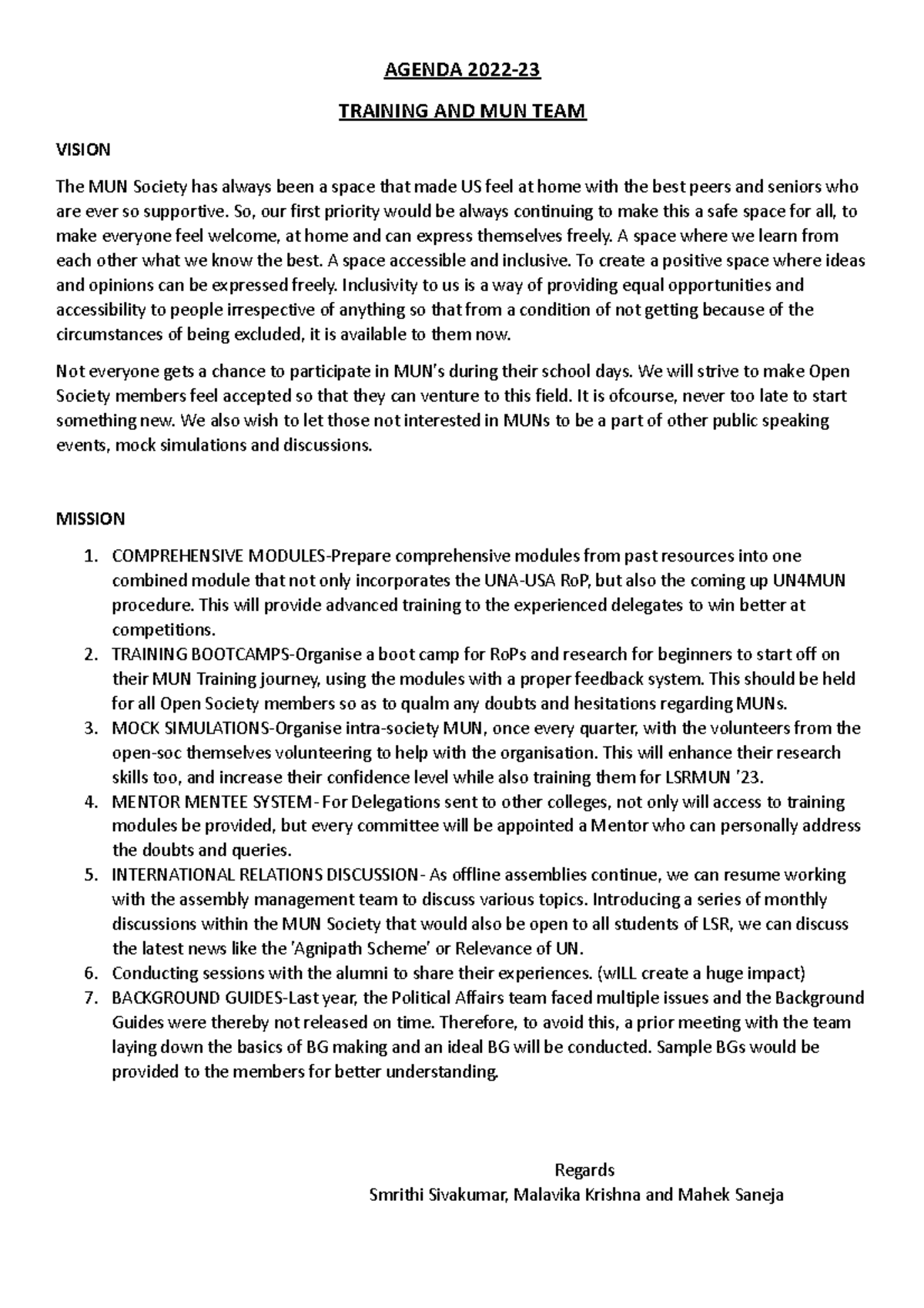 Agenda Training TEAM - How to manage assignments easily - AGENDA 2022 ...